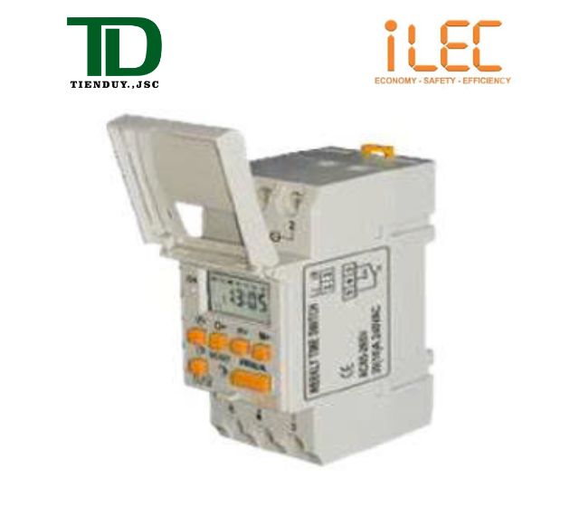 WTS1 ILEC | Bộ Timer Tuần – Hẹn Giờ Theo Ngày Tuần